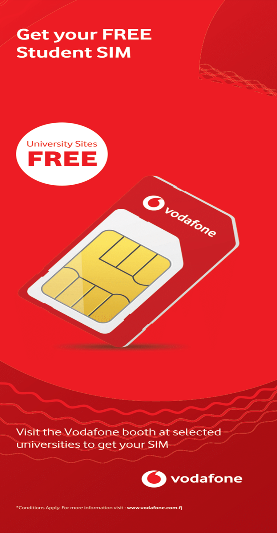 Vodafone Fiji - Student Sim