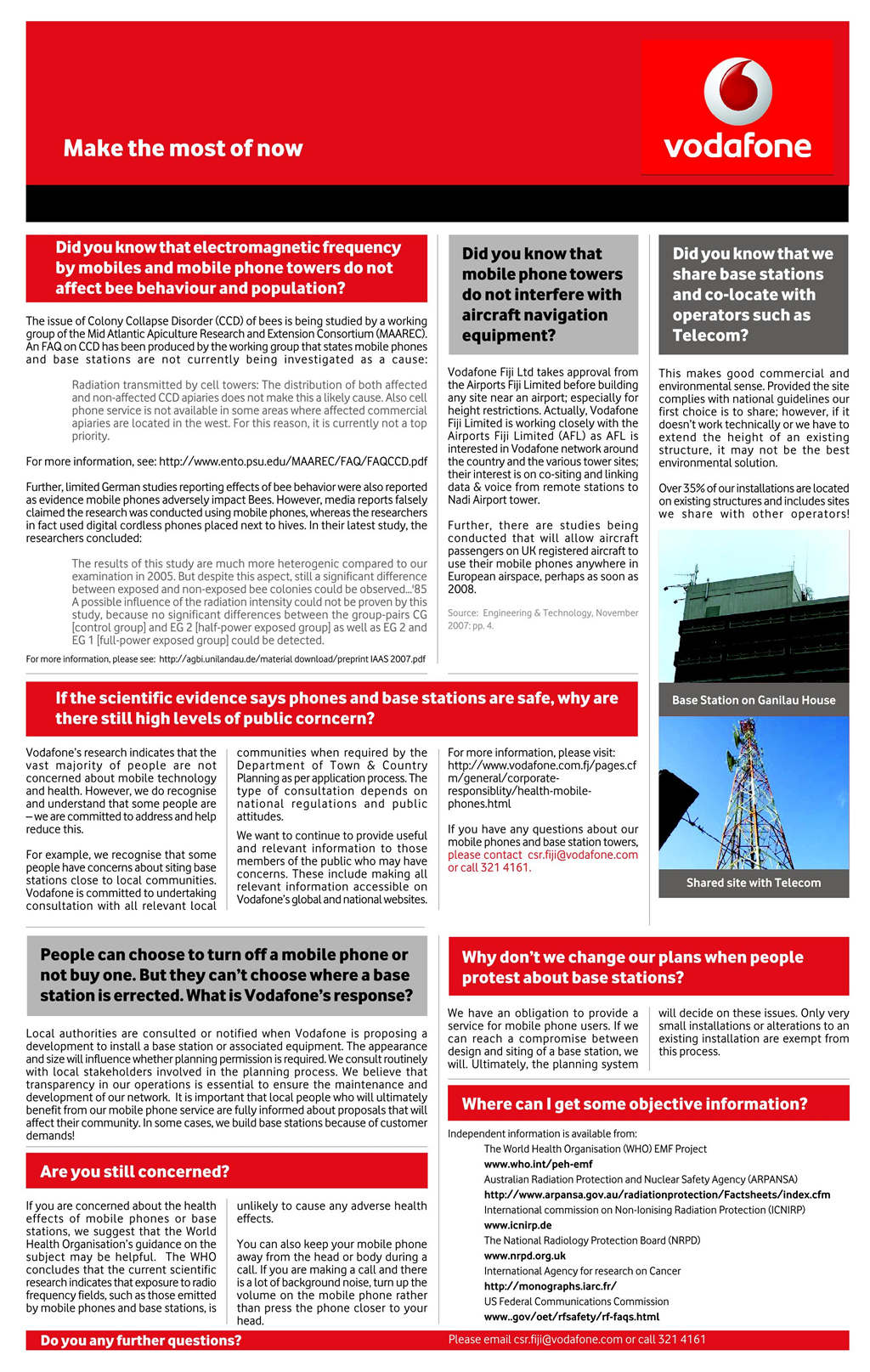 Vodafone Fiji - VFL Templates